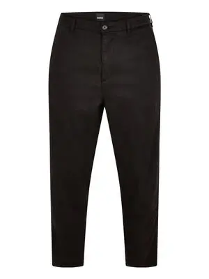Hugo Boss Straight Leg Trousers - Black