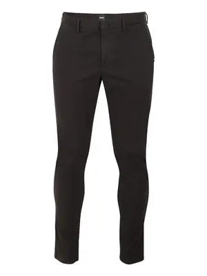 Hugo Boss Twill Chino Trousers - Black