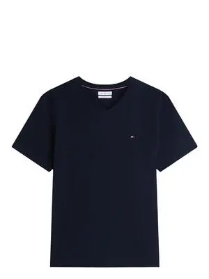 Tommy Hilfiger Vneck Tshirt - Black