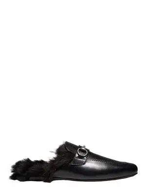 Gucci Casanova Horsebit Mule - Black