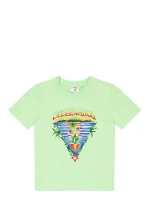 Casablanca Graphic T-shirt Green