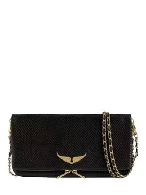 Zadig&Voltaire Chain Shoulder Bag - Black