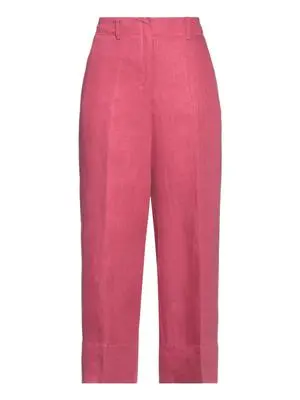 Max Mara Solid Color Casual Pants - Red
