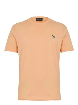 Paul Smith Zebra Embroidered Tshirt - Nude
