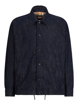 Hugo Boss Collared Jacket - Blue