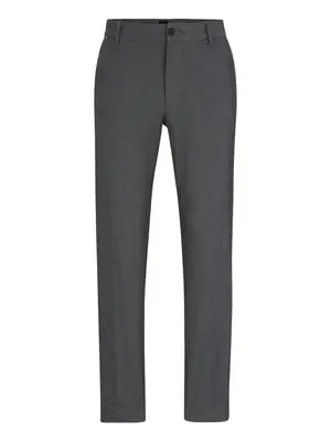 Hugo Boss Tailored Slim Fit Suit Trousers - Blue