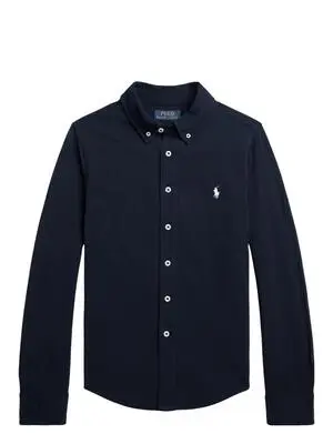Polo Ralph Lauren Lightweight Mesh Longsleeve Top - Black