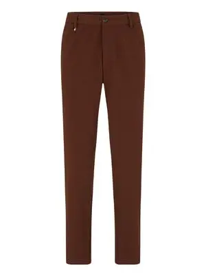 Hugo Boss Chocolatebrown Chino Trousers - Brown