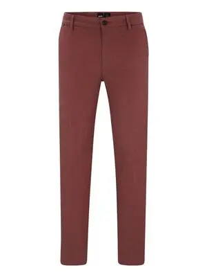 Hugo Boss Rustred Chino Trousers - Red
