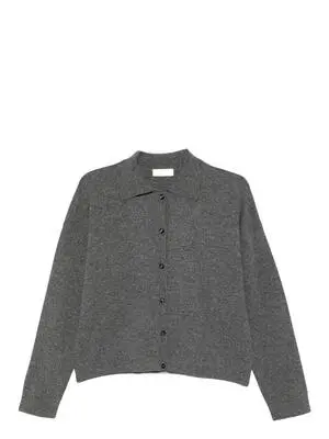 ROBERTO COLLINA Roberto Collina Polo Collar Button-Front Knit Cardigan