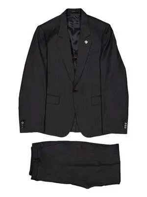 Gucci Pinstripe Suit - Black