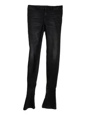 Gucci Fitted Flare Leg Jeans - Black
