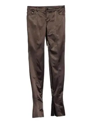 Gucci Stretch Acetate Duchesse Pants - Dark Brown