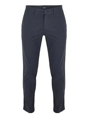 Hugo Boss Navy Chino Trousers Blue