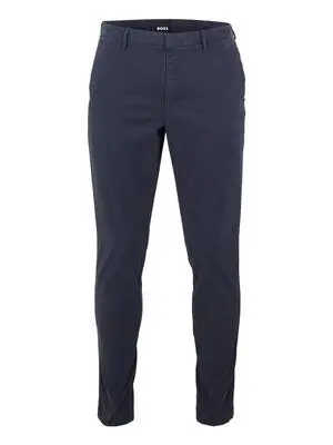 Hugo Boss Navy Chino Trousers - Blue