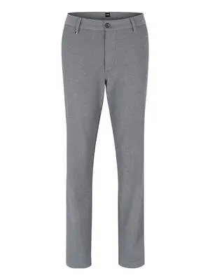 Hugo Boss Hugo Boss Slim-Straight Trousers Blue