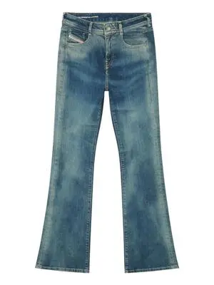 DIESEL® Diesel Bootcut Jeans - Low Waist Medium Blue