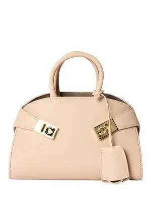 FERRAGAMO Solid Color Crossbody Bag - No
