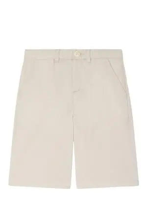 Bonpoint Elois Organic Cotton Shorts - White