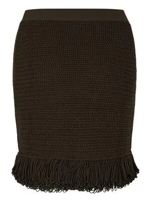 Bottega Veneta Simple Middle Skirt - No