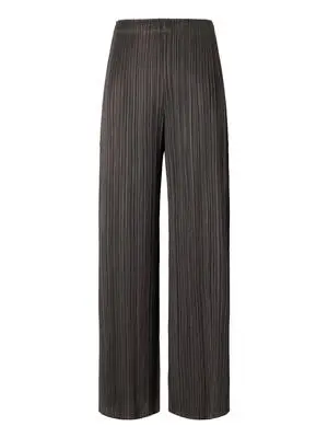 Issey Miyake Wide-leg Pants - Gray