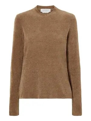GABRIELA HEARST GABRIELA HEARST Ribbed Silk Crewneck Sweater