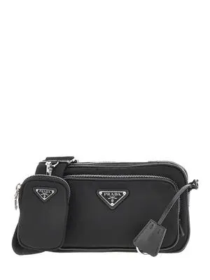 Prada Re-nylon Mini Crossbody Bag - Black