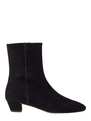 AeydĒ Yasmin 35 Leather Ankle Boots - Black