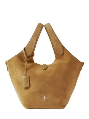 Polo Ralph Lauren Suede Tote Bag - Camel