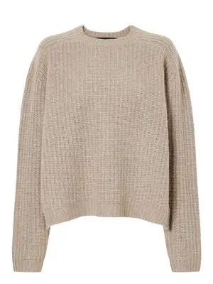 Arch4 Nisha Ribbed Cashmere Sweater - Neutrals