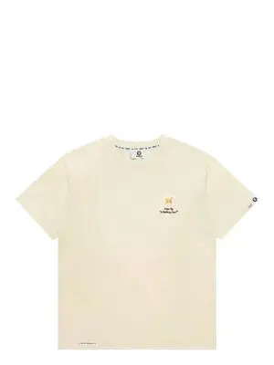 AAPE BY *A BATHING APE Graphic Print Cotton T-shirt - White
