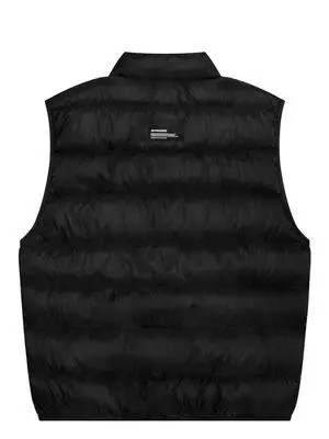 AAPE BY *A BATHING APE Quilted Logo-patch Gilet - Black