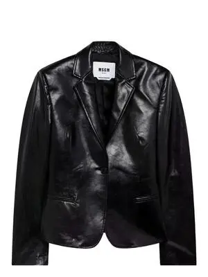 MSGM MSGM Notched Lapel Single-Breasted Jacket