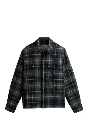 Woolrich Alaskan Check Shirt Jacket - Black