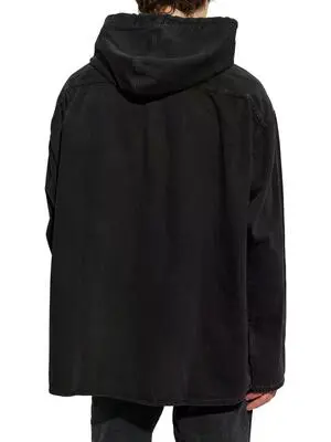 DIESEL® D-dewny-hood Denim Shirt - Black
