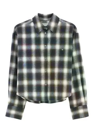 BELLEROSE Johan Check Pattern Shirt - Blue
