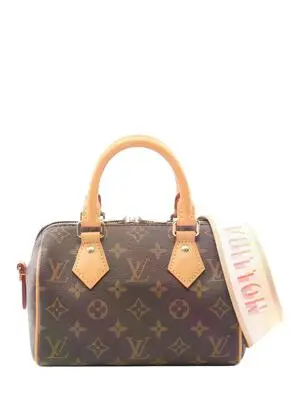 LOUIS VUITTON Speedy Bandouliere 20 Satchel - Brown