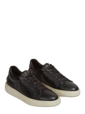 Officine Creative Leather Lace-up Sneakers - Brown