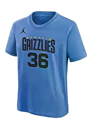 Nike Nba Grizzlies Statement Edition T-shirt - Blue