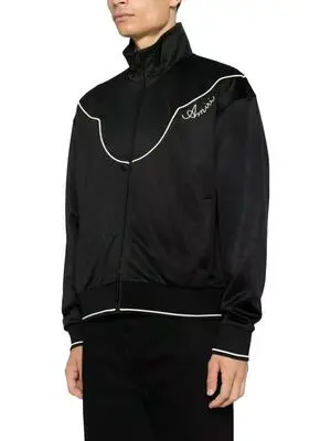 Amiri Embroidered Track Jacket - Black
