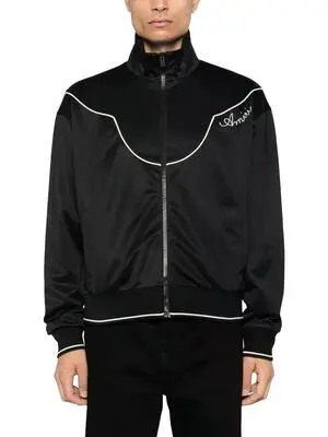 Amiri Embroidered Track Jacket - Black