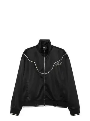 Amiri Embroidered Track Jacket - Black