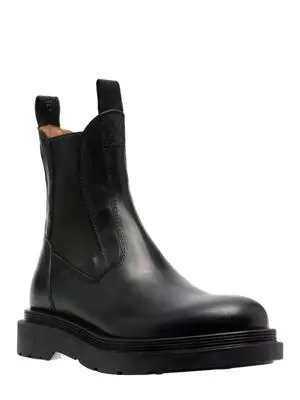 BUTTERO® Chelsea Boots With Elasticated Panels - Black