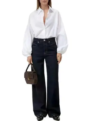 CLOSED Closed Raglan Poplin Blouse