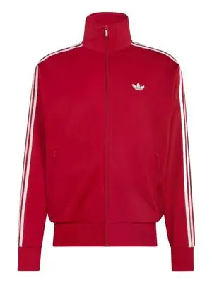 Adidas Firebird Side-stripe Track Jacket - Red