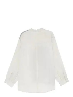 Undercover Graphic-print Long-sleeve Shirt - Neutrals