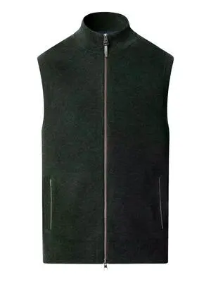 HACKETT LONDON Milano-knit Merino Wool Cardigan - Green