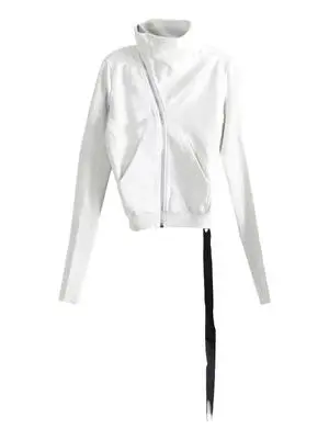 Rick Owens Rick Owens Asymmetric Zip Sweatshirt Neutrals
