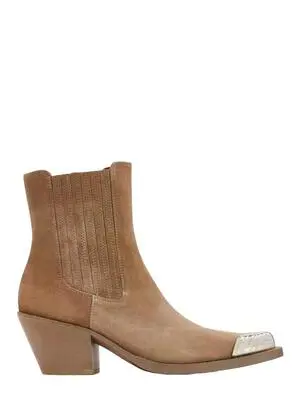 Paris Texas Paris Texas Dallas Embellished Ankle Boots Neutrals