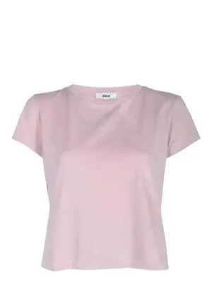 AGOLDE Adine Shrunken T-shirt - Pink
